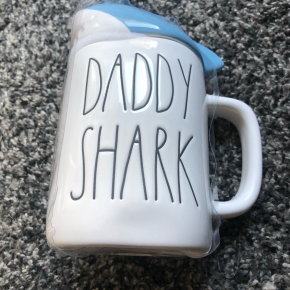 Rae Dunn | Kitchen | Rae Dunn Daddy Shark Mug | Poshmark